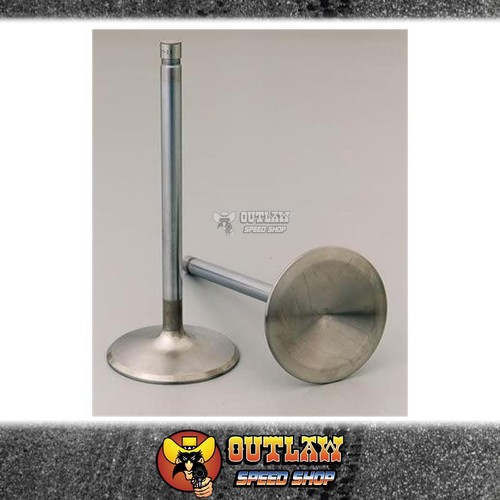 MANLEY INTAKE VALVE S/DUTY 2.055" HEAD 0.341" STEM 5.026"L BBC EACH ...