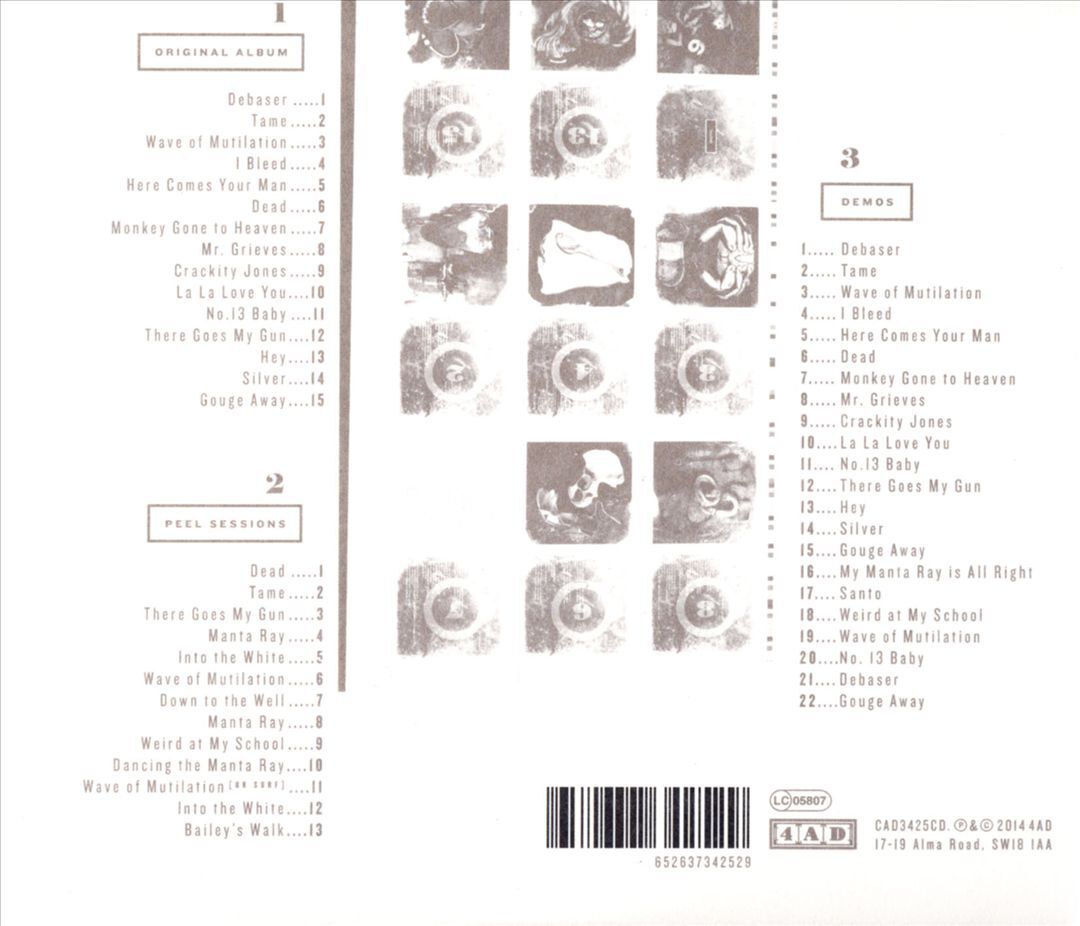 PIXIES - DOOLITTLE NEW CD 652637342529| eBay