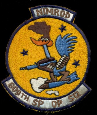 USAF 609th Special Operations Squadron NIMROD Patch N-26 | eBay