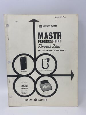General Electric GE Mobile Radio Master Progress Line Model LBI-4288 | eBay