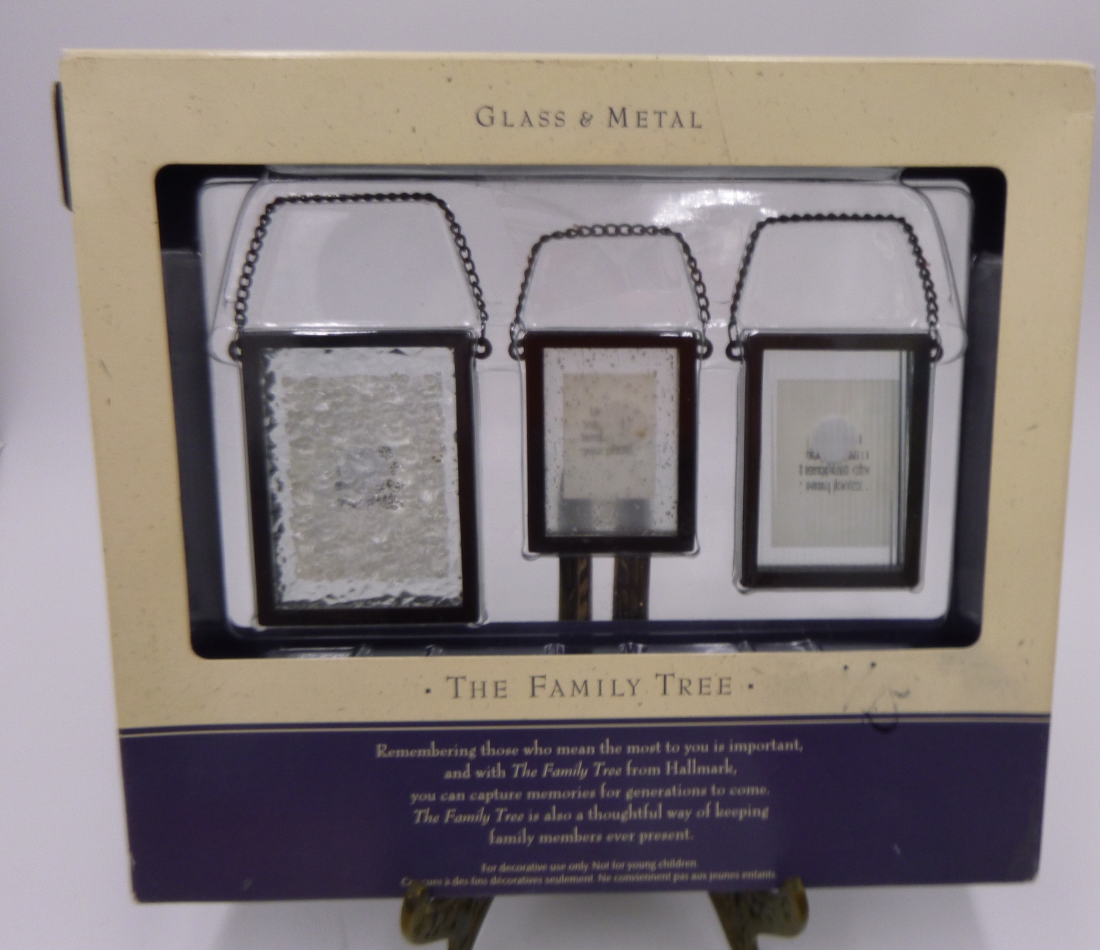 Hallmark Keepsake Ornament The Family Tree Starter Kit 3 frames NIP | eBay