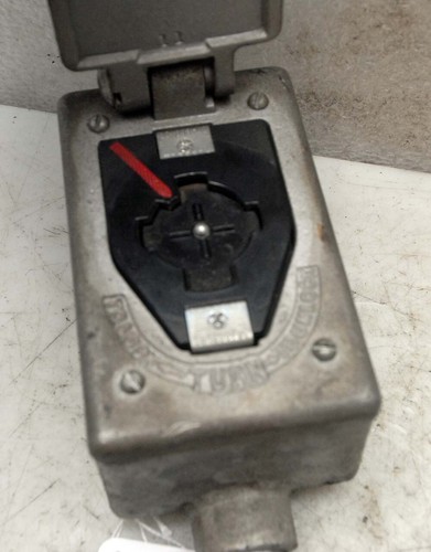 Hubbel lock receptacle and Appleton FD cast device box, Inv. 46883 | eBay