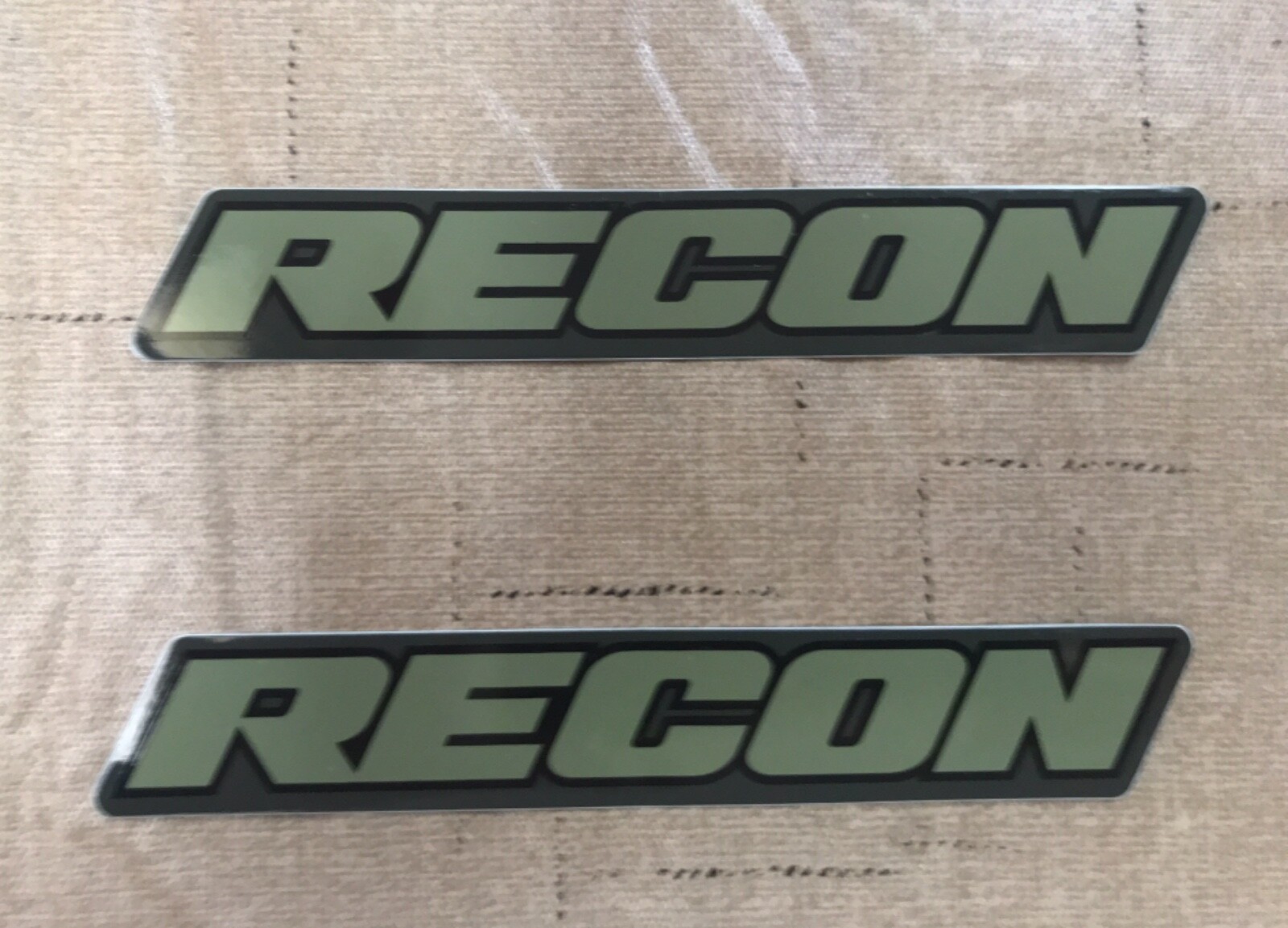 Honda/Recon ATV (Green & Black) Stickers | eBay