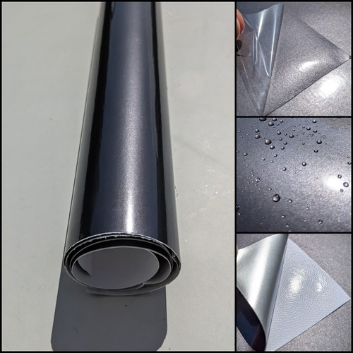 Gloss Candy Metallic Pearl Grey Vinyl Wrap BUBBLE FREE Car/Vehicle Film ...
