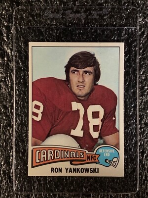 1975 Topps Football #263 Ron Yankowski EX/MT | eBay
