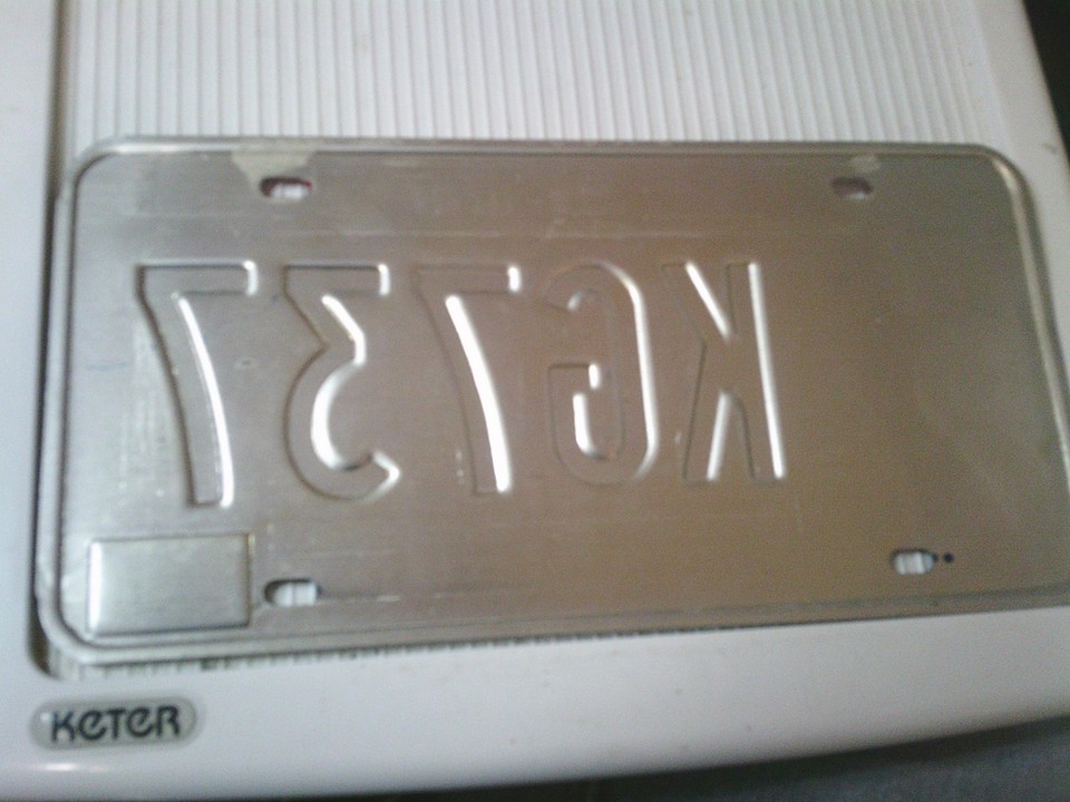 1981 Presidential Inaugural License Plate - Washington D.C. REAGAN | eBay