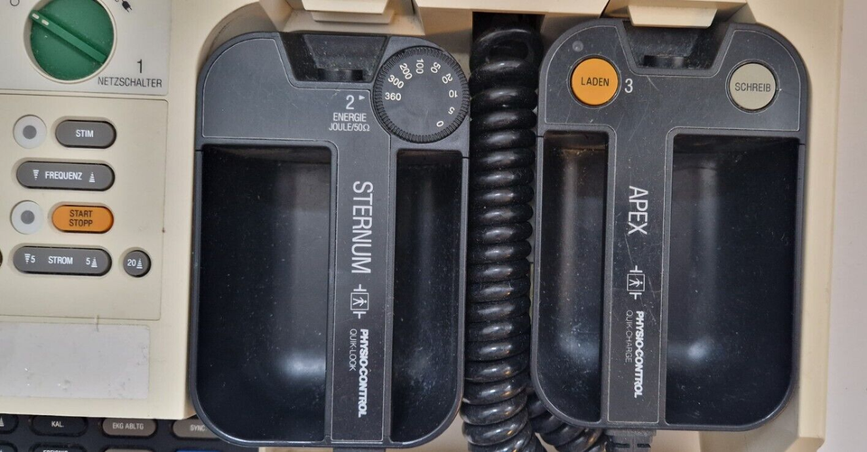 Physio-Control Lifepak 10. Good. With paddles. Read description | eBay