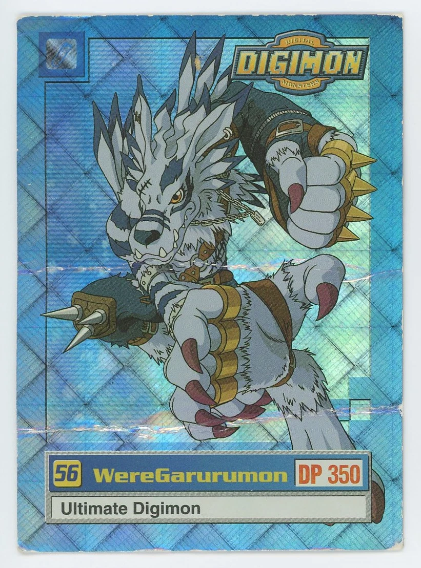 Weregarurumon Card