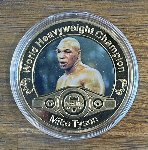 Iron Mike Tyson Boxing World Heavyweight Champ Fight Poker Chip Golf ...
