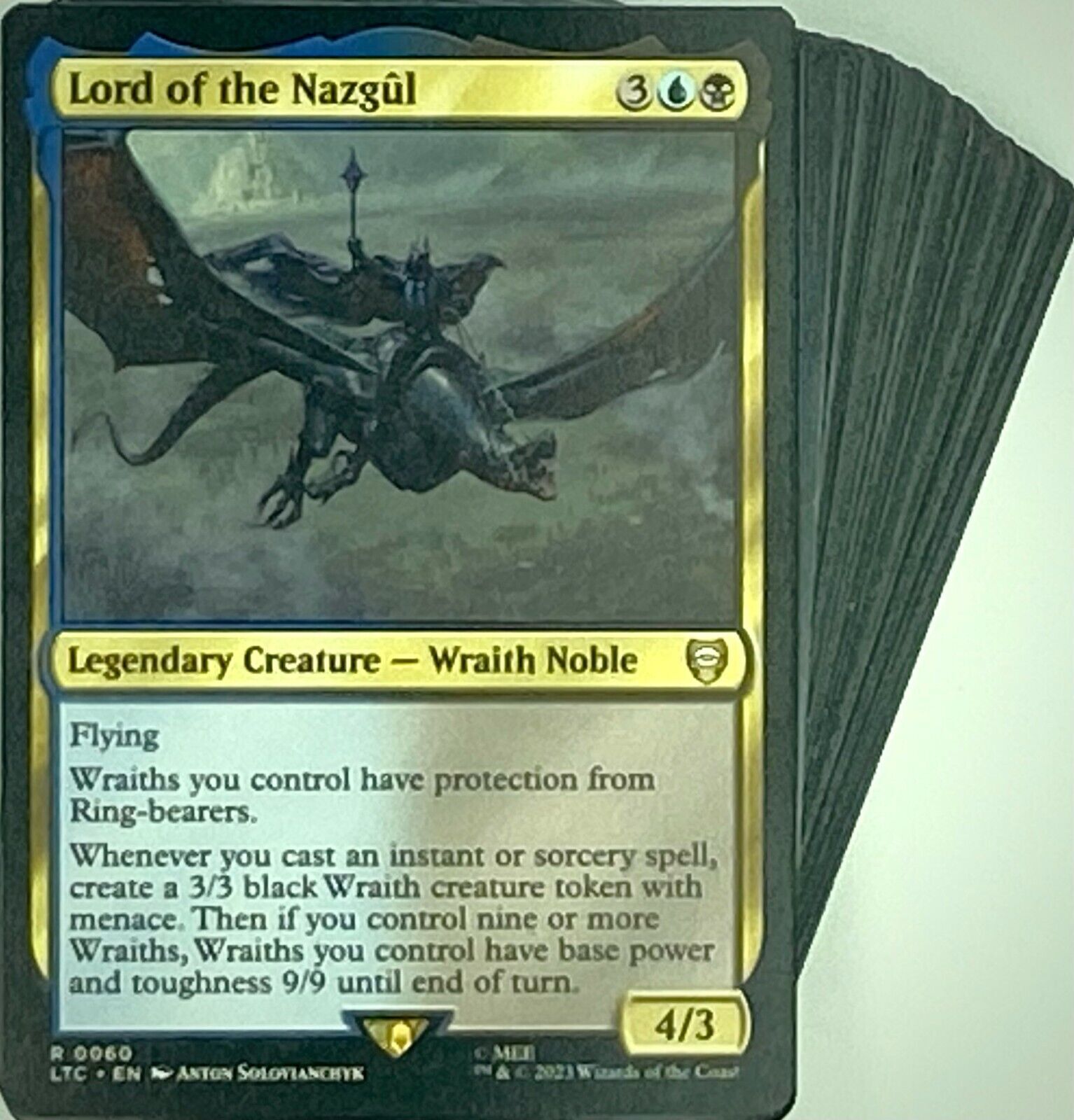 ***Custom Commander Deck*** Lord of the Nazgul - Spellslinger Wraiths ...