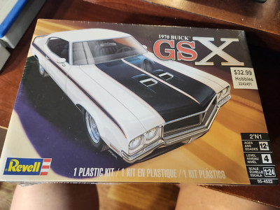 REVELL 1970 BUICK GSX STILL SEALED MODEL CAR KIT 31445045226| eBay