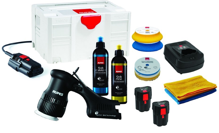 RUPES BIGFOOT HLR75/LUX iBRID CORDLESS MINI POLISHER-NEW | eBay