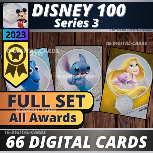 Topps Disney Collect Disney 100 SERIES 3 [ Full Set + Award ] | eBay