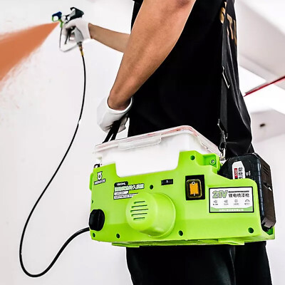 High Pressure Airless Sprayer Backpack Latex Paint Sprayer Gun with ...
