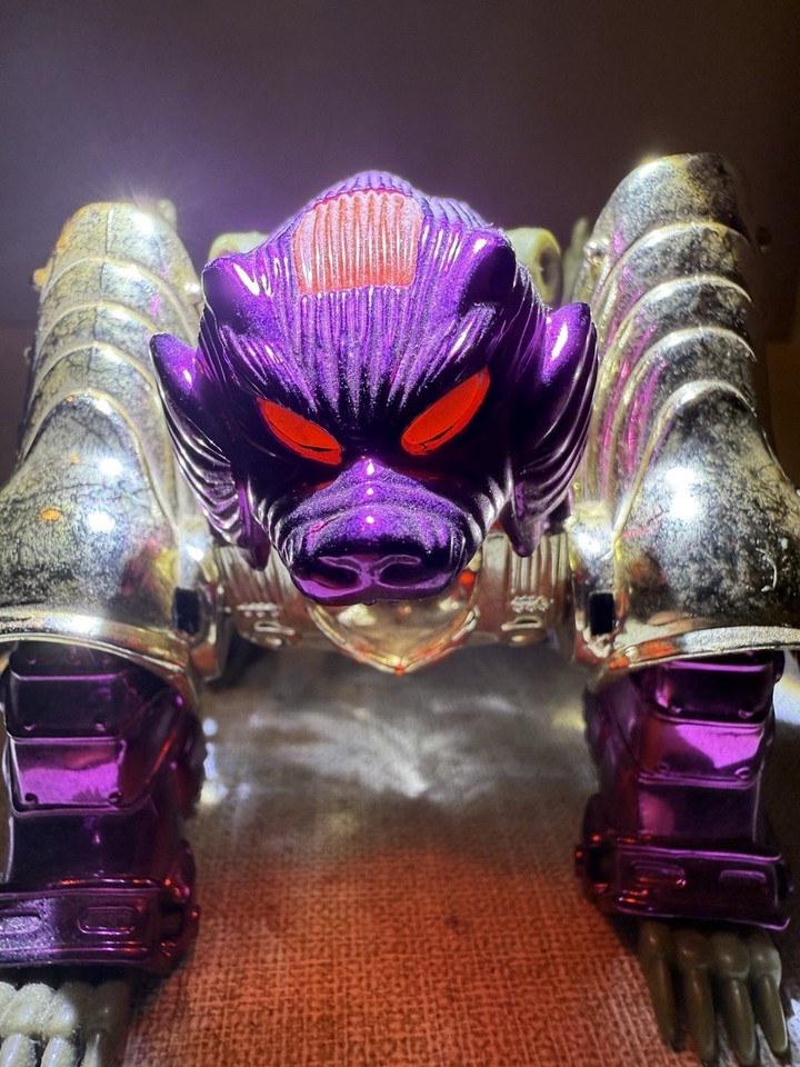 Vintage TMNT Metal Mutants 1995 Donatello Near Complete Lion Spirit ...