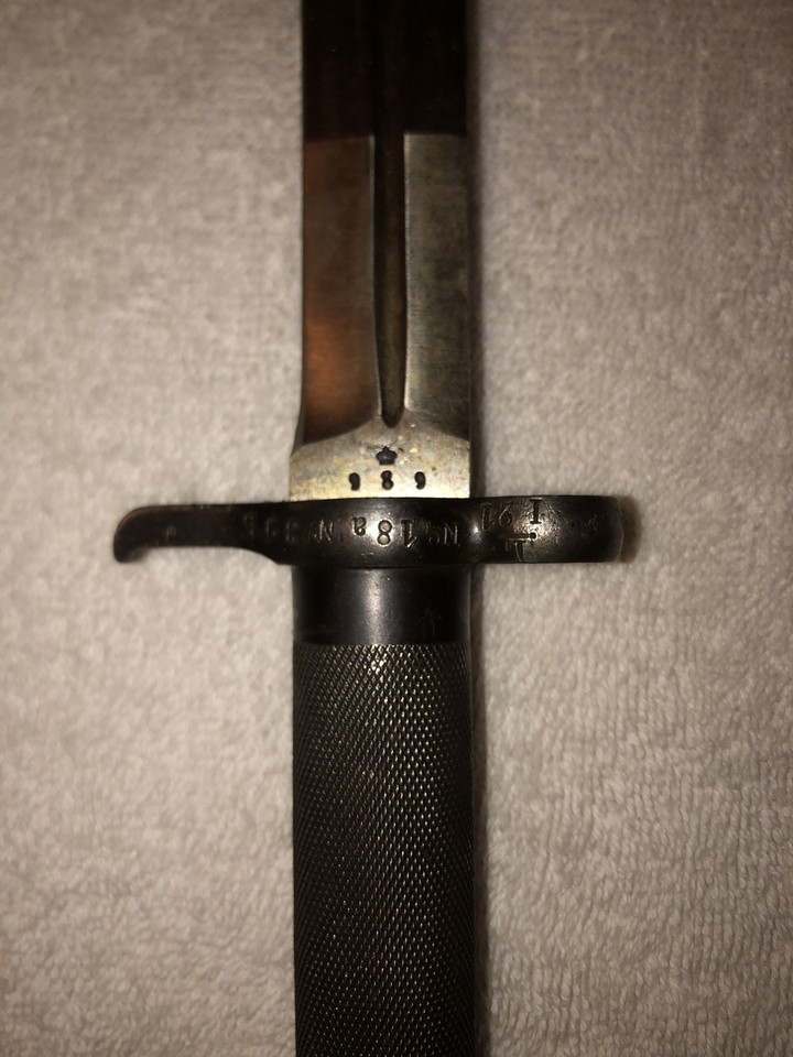 Swedish M96 1896 Mauser Bayonet No Scabbard M1896 EJAB | eBay