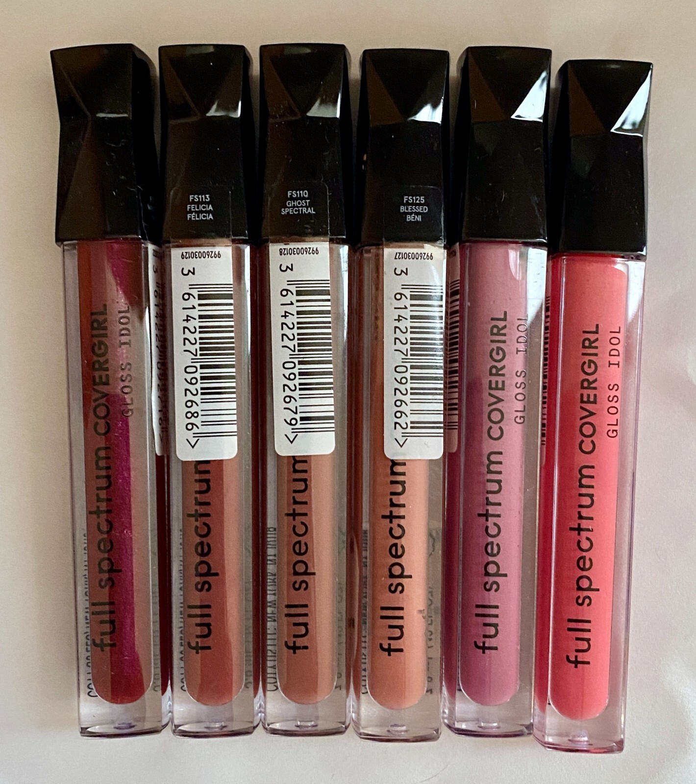 Lot of 6: NEW CoverGirl Full Spectrum Matte Idol Lip Gloss - NO REPS ...