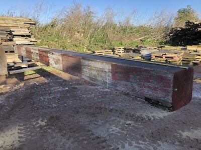 6m Long Reclaimed Softwood / Pine Baulk Timber Wood Beam – 300mm x ...