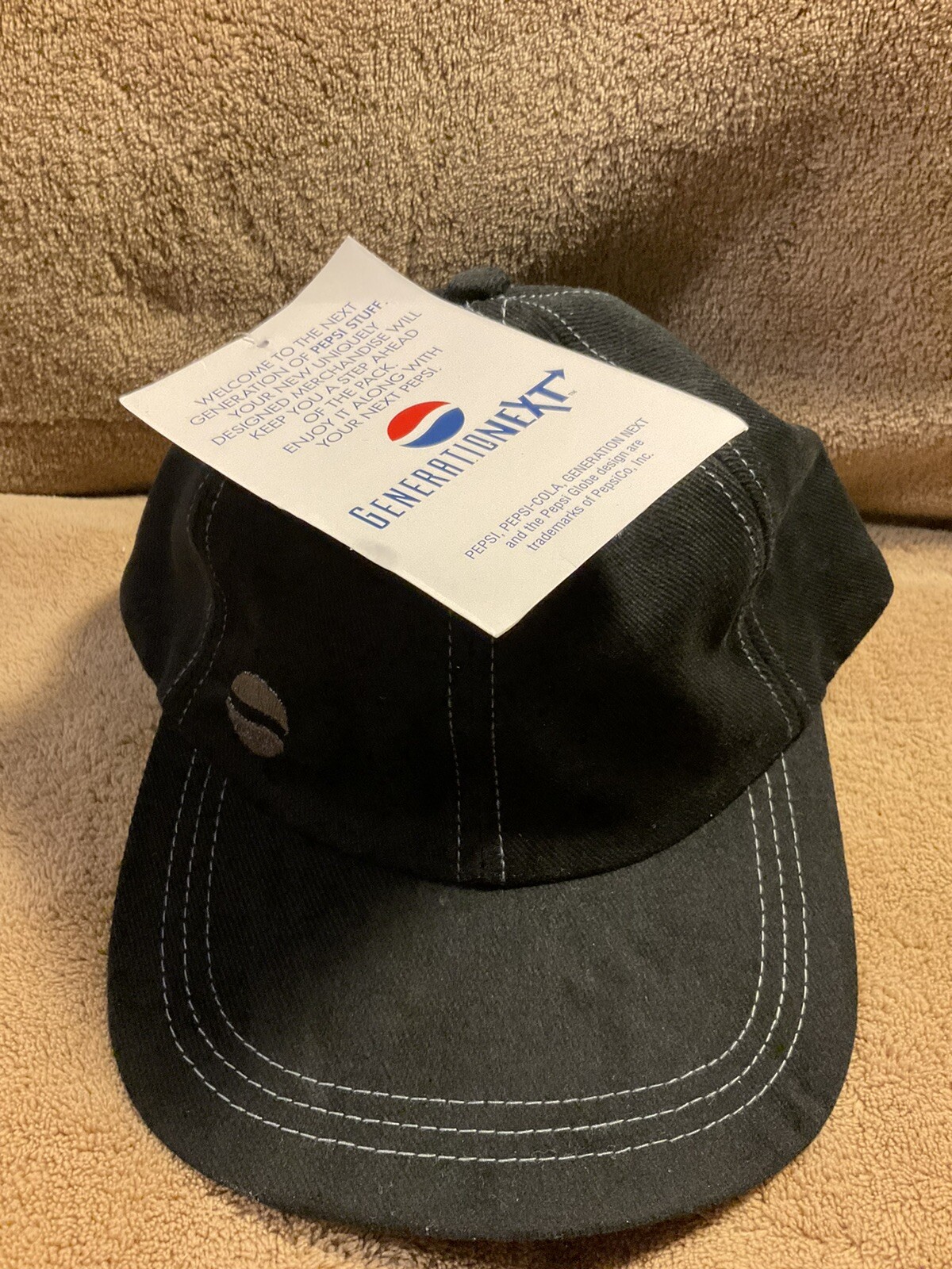 90’s Vintage Pepsi Cola All Black Hat Generation Next Era Soda Pop ...