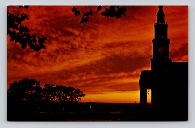 Postcard John Wesley Raley Chapel Oklahoma Baptist University Shawnee ...