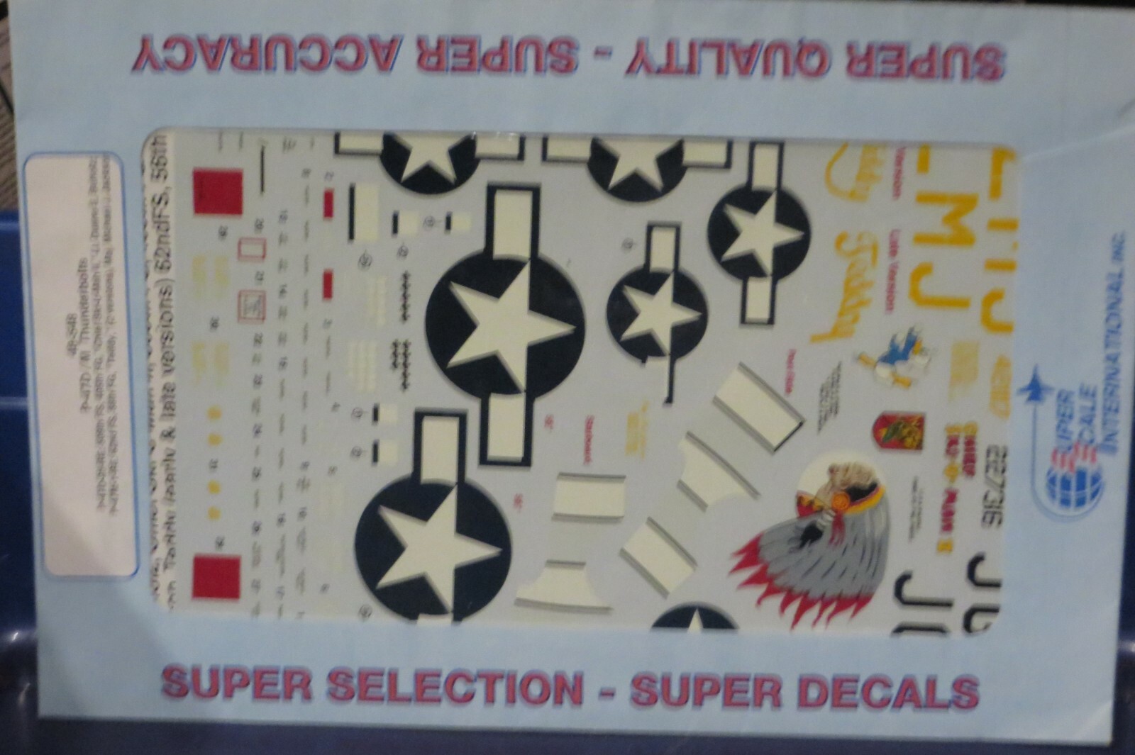 1/48 SuperScale Decals #48-548 WWII P-47D, P-47M MINT | eBay