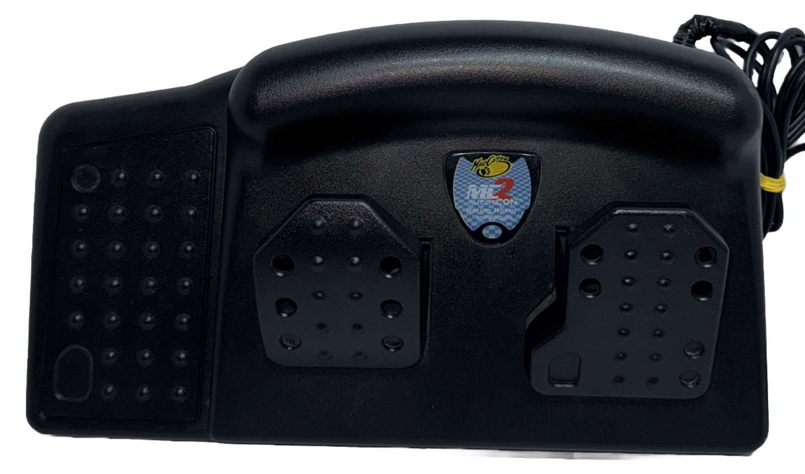 Playstation 2 PS2 Mad Catz MC2 MicroCon Racing Wheel & Pedals Bundle w ...