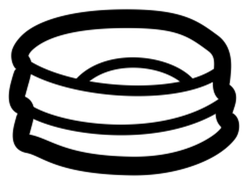 17451-22060 Toyota Gasket, exhaust pipe, center 1745122060, New Genuine ...