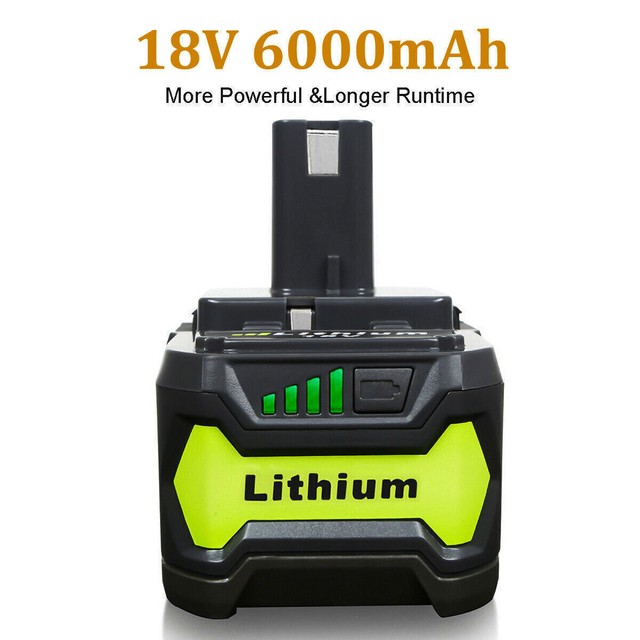 2X 18V 5.0Ah Genuine Battery For Ryobi P108 ONE Plus P102 P103 P104 ...