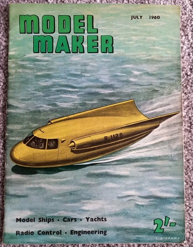 MODEL MAKER MAGAZINE July 1960 HOVERCRAFT, ASTON MARTIN, etc. | eBay UK