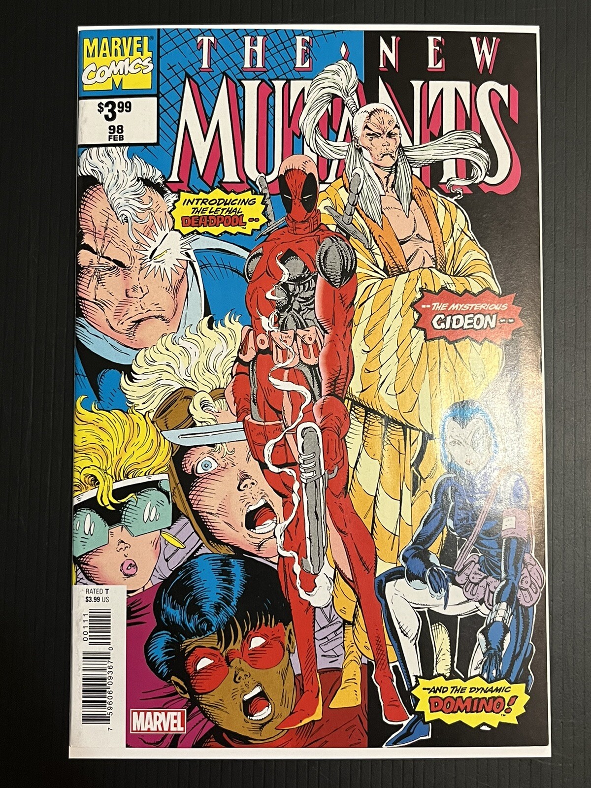 NEW MUTANTS #98 (2019) FACSIMILE REPRINT OF DEADPOOL 1ST APPEARANCE ...