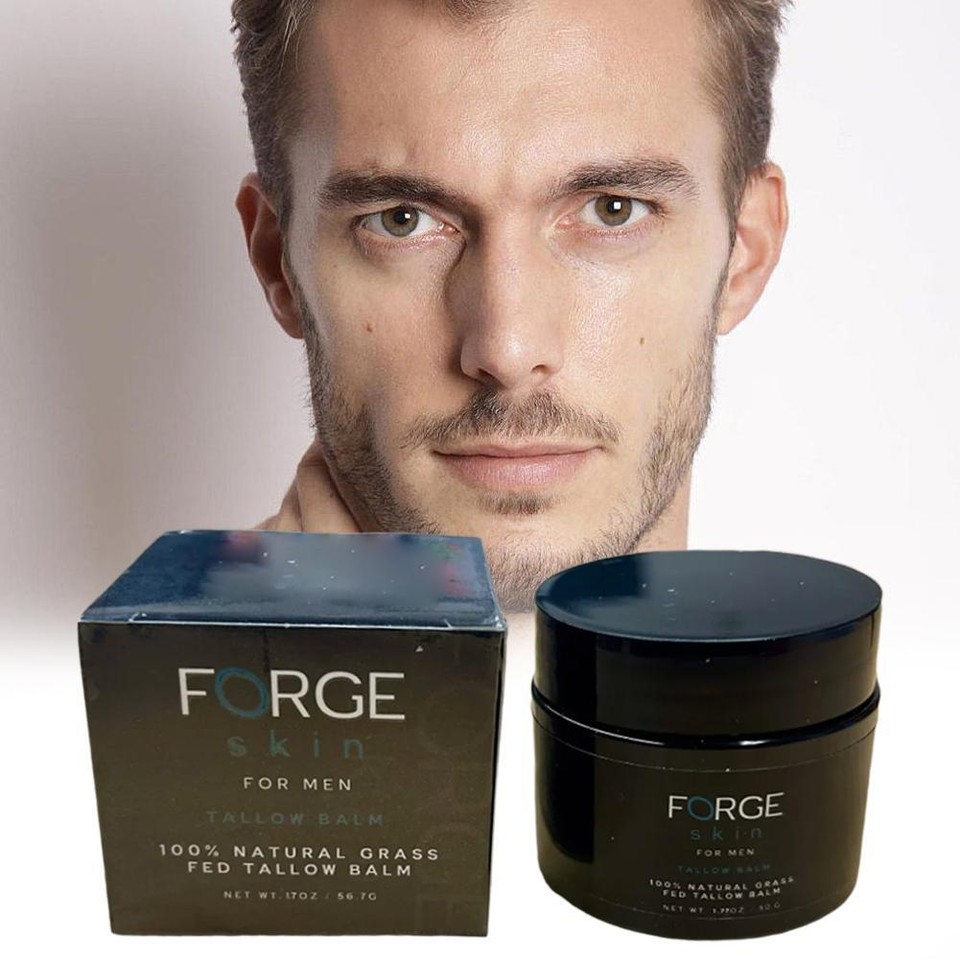 Forge Skin AUTHENTIC Men’s Face Cream Tallow Balm Sealed Wrinkle ...