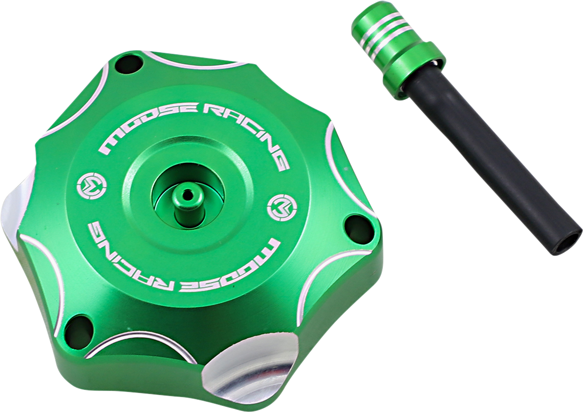 Moose Racing Gas Cap Green 0703-0832 | eBay