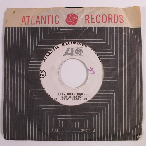 Soul Funk 45 SAM & DAVE Ooh, Ooh, Ooh ATLANTIC single sided test ...