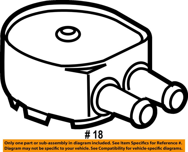 Ford Oem-engine Oil Cooler BB3Z6A642A for sale online | eBay