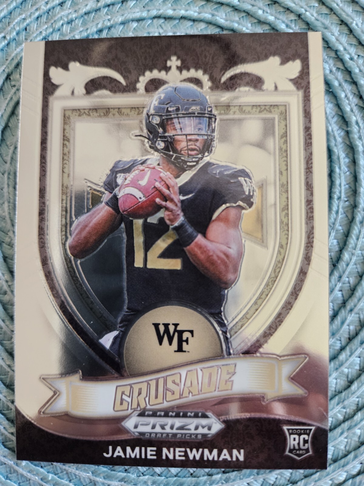 JAMIE NEWMAN NCAA 2021 Panini Prizm Draft Picks Crusade RC Rookie #174 ...