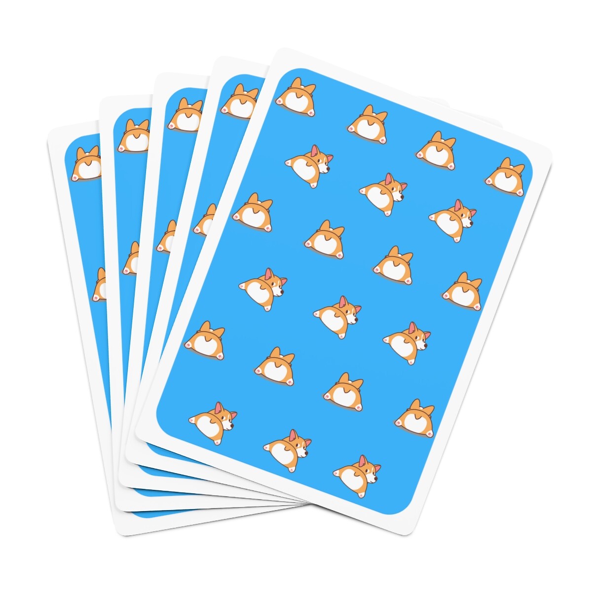 Corgi Playing Cards