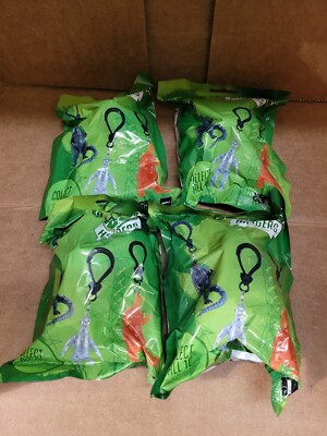 4 RANDOM PACKS Godzilla Myster Keychain Hangers - MECHA Godzilla BRAND ...