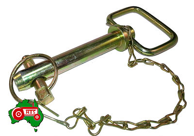 Tractor Drawbar Hitch Pin 3/4" (19 mm) Thickness 3 3/4" (95 mm) Useable ...