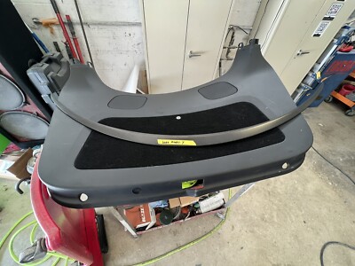 New Tesla Model Y Rear Trunk Carbon Fiber Spoiler OEM# 1533971-00-B | eBay