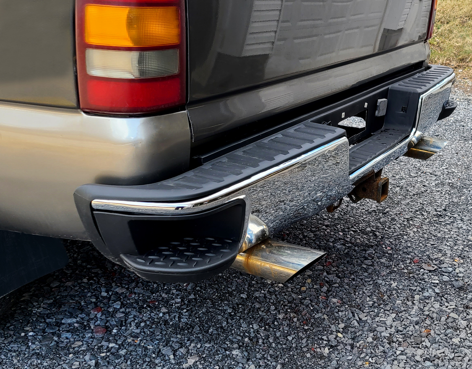 Chrome Rear Step Bumper Assembly for 2014-2018 Chevy Silverado GMC ...