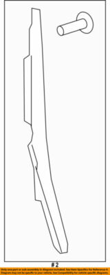 53827-0C010 Toyota Protector, front fender side panel, rh 538270C010 ...