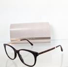 Brand New Authentic Jimmy Choo Eyeglasses JC202 LHF Burgundy Gold 202 ...