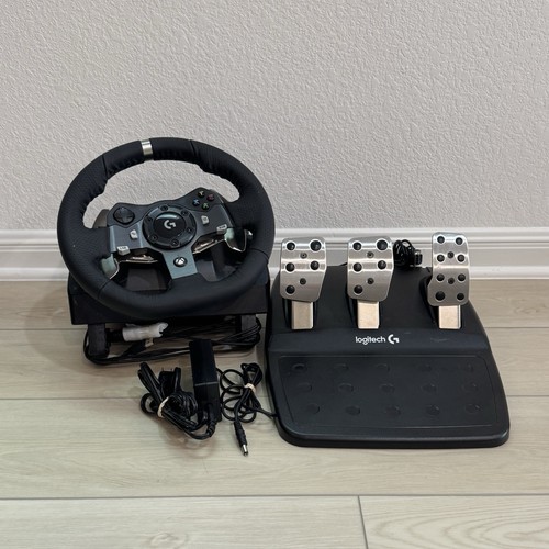 Logitech G920 Driving Force Racing Wheel & Pedals Xbox Series X, S, One ...