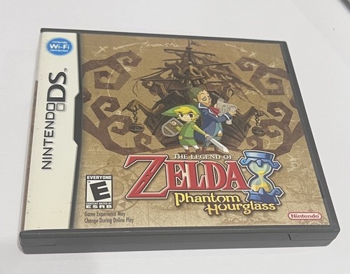 The Legend of Zelda Phantom Hourglass Complete in Box CIB Nintendo DS ...