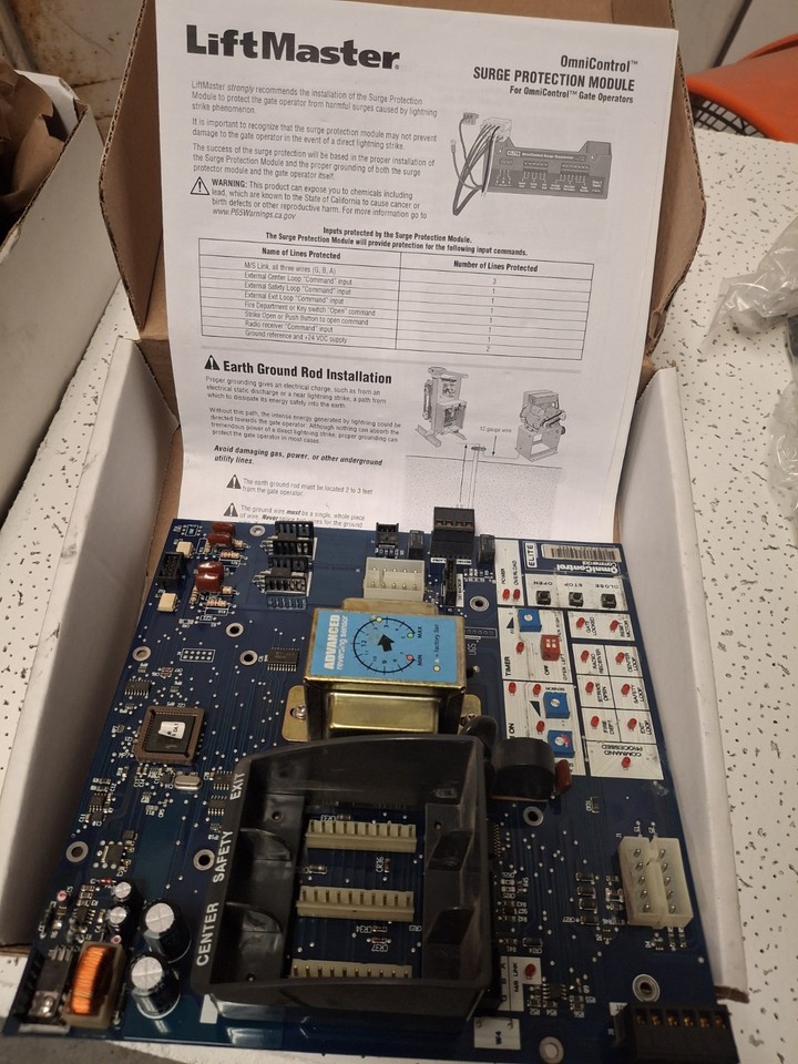 Elite Q400, Liftmaster Q400E Control Board SL3000 CSW200 Gate Openers ...