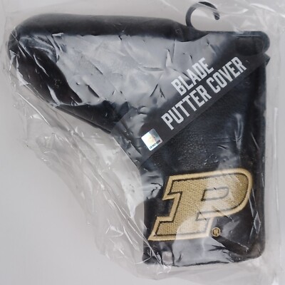 NCAA Purdue Boilermakers Golf Vintage Magnetic Blade Putter Cover | eBay