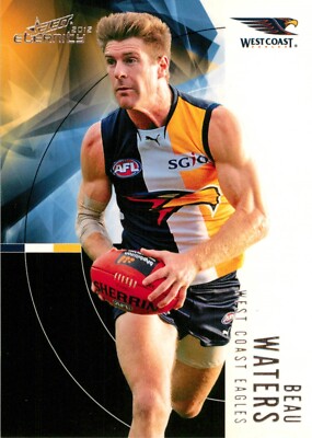 2012 WEST COAST EAGLES AFL Card BEAU WATERS | eBay Australia