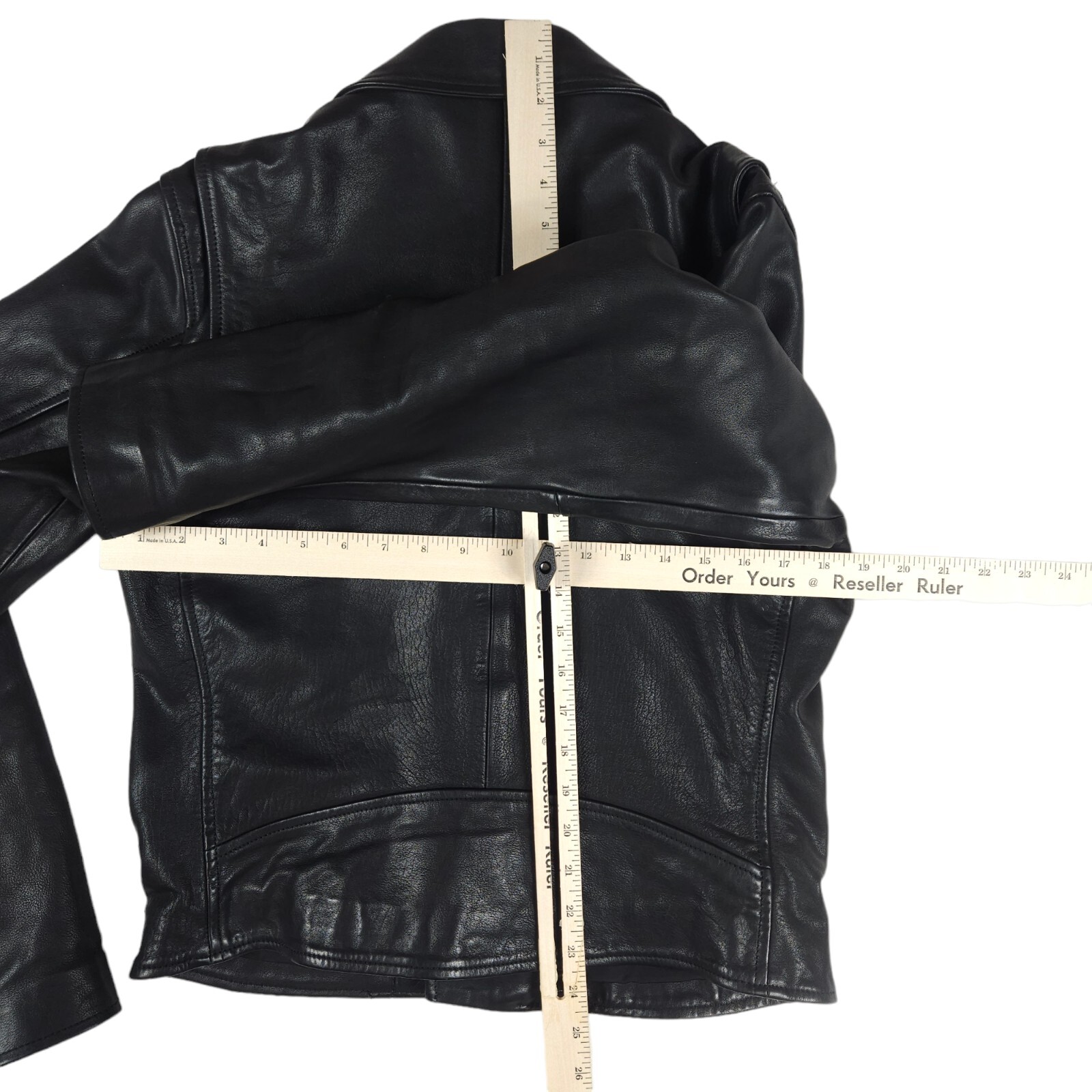 Levi's Mens Genuine Cow Leather Double Rider Moto Jac… - Gem