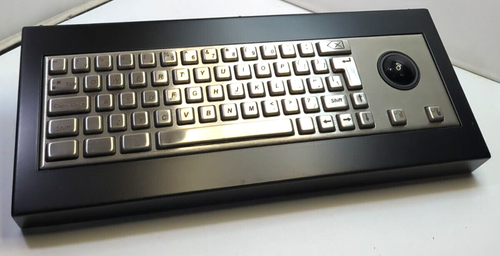 US MICRO PRODUCTS INDUSTRIAL Stainless KIOSK TRACK BALL KEYBOARD USMP ...