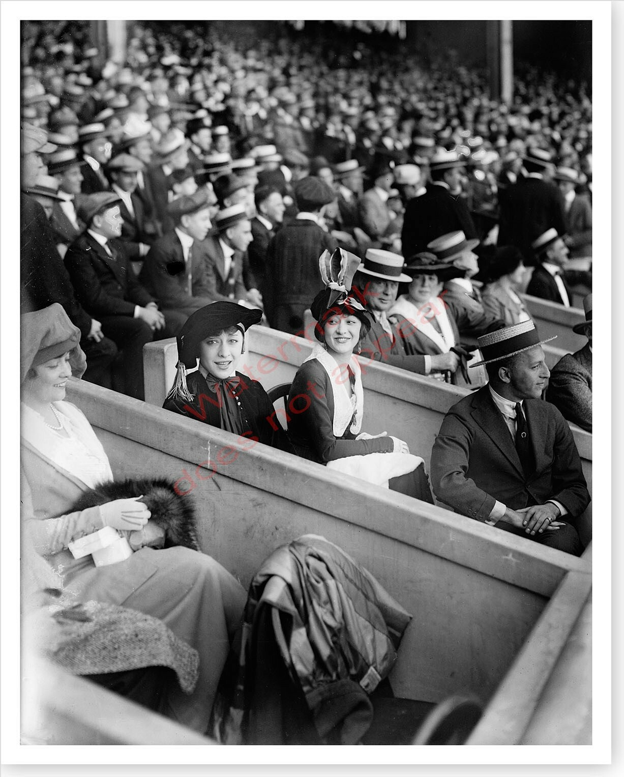 Millicent W. Hearst And The Dolly Sisters At Sporting Event Silver ...